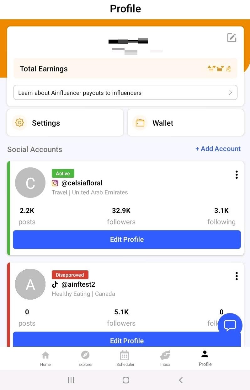 How to Update Your Connected Social Media Account Information ...